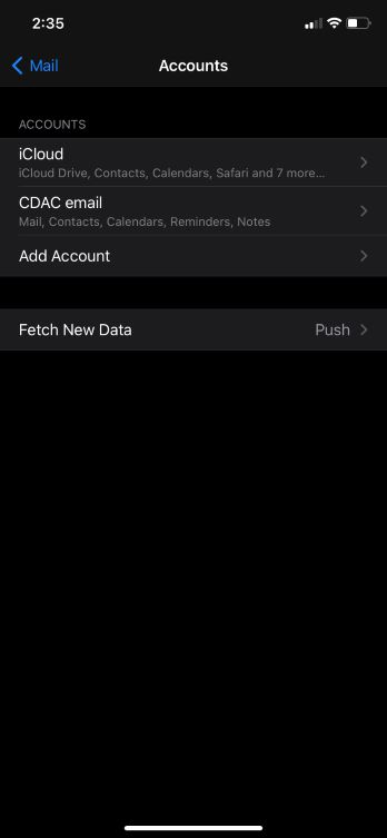 Email on iPhone | CDAC Behavioral Healthcare, Inc.